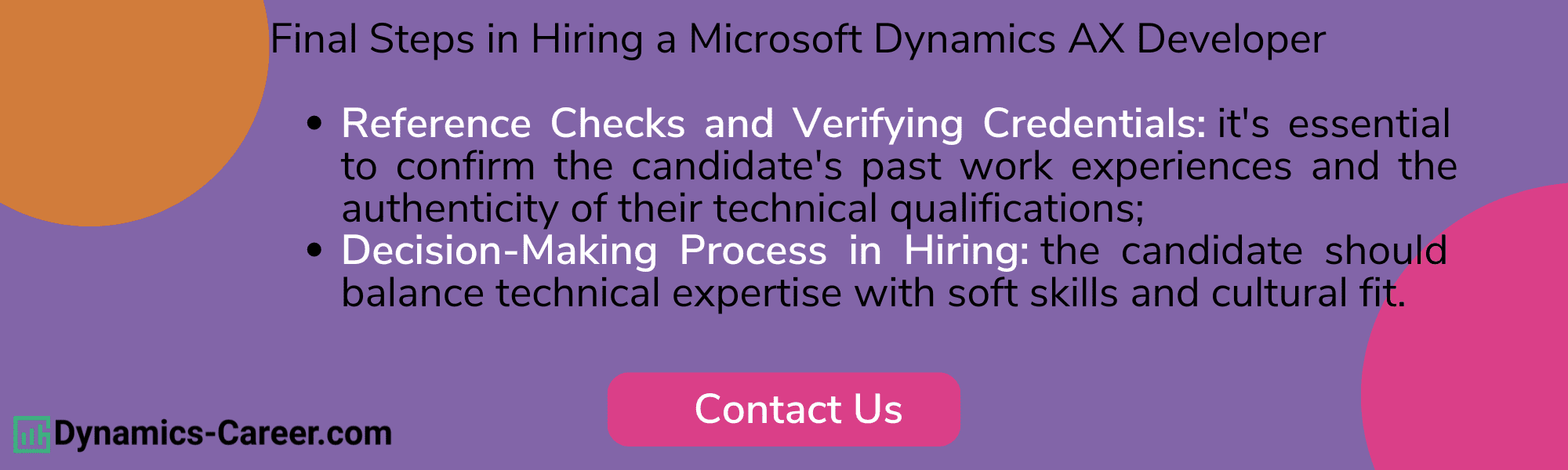 Hire The Right Dynamics Ax Developer In 2024 Key Questions 8399